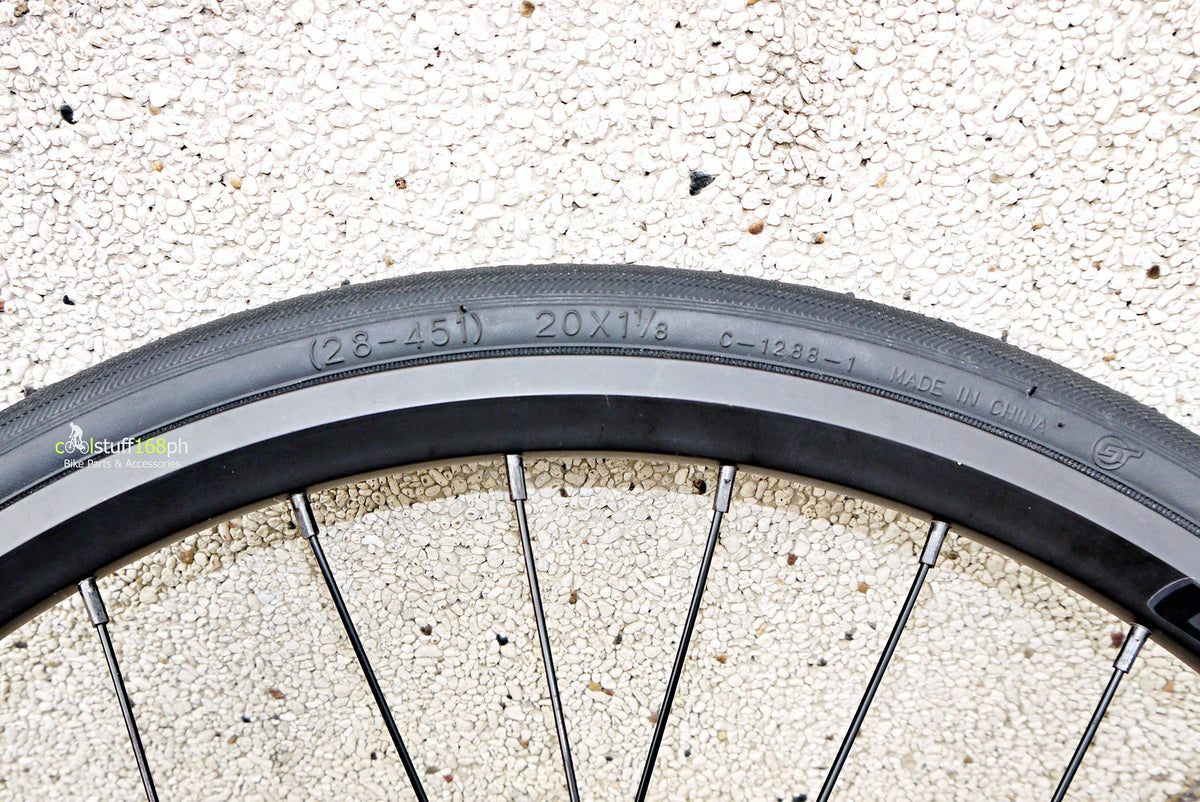 CST Dual+ Speedway 20 x 1 1/8 (451) Bicycle Wired Tires – CoolStuff168PH